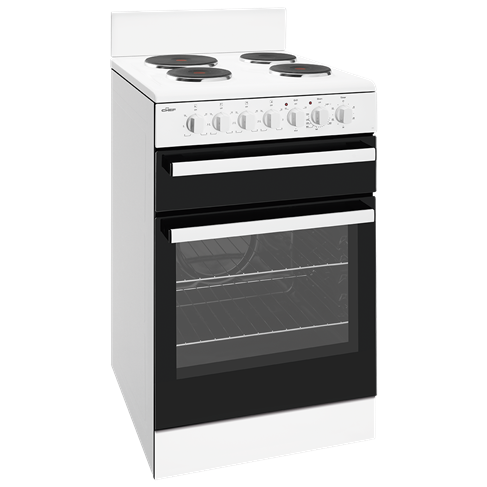 54cm white freestanding cooker - CFE533WB | Chef Australia
