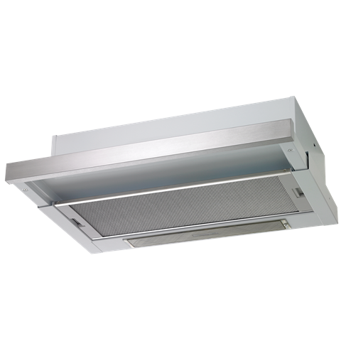 60cm slide-out rangehood, s/steel front - CRR612SB