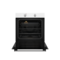 60cm multi-function 3 oven, white - CVE612WB