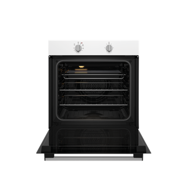 60cm multi-function 3 oven, white - CVE612WB
