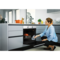 60cm multi-function 3 oven, white - CVE612WB