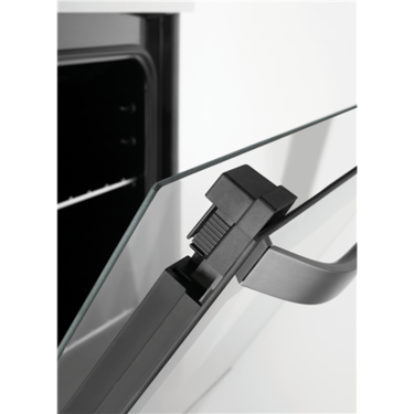 54cm stainless steel freestanding oven with electric cooktop - CFE547SBB
