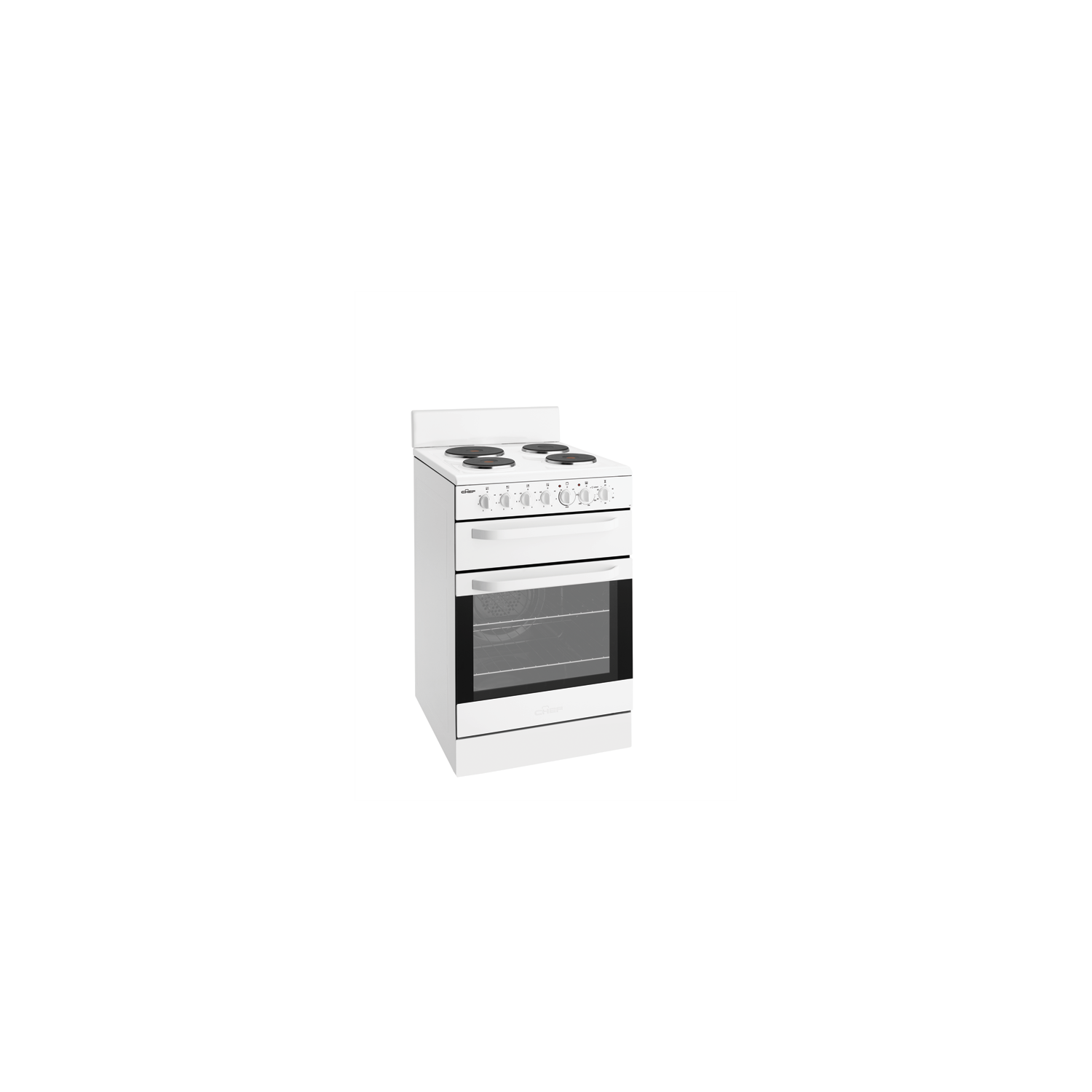 54cm Freestanding Electric Cooker with Separate Grill - CFE535WA
